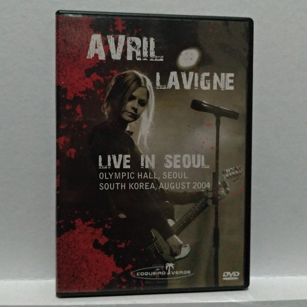 AVRIL LAVIGNE - LIVE IN SEOUL - DVD | Shopee Brasil