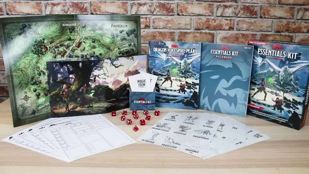 Kit Essencial Dungeons Dragons Rpg Dnd Português Livro Inicial Original | Shopee Brasil