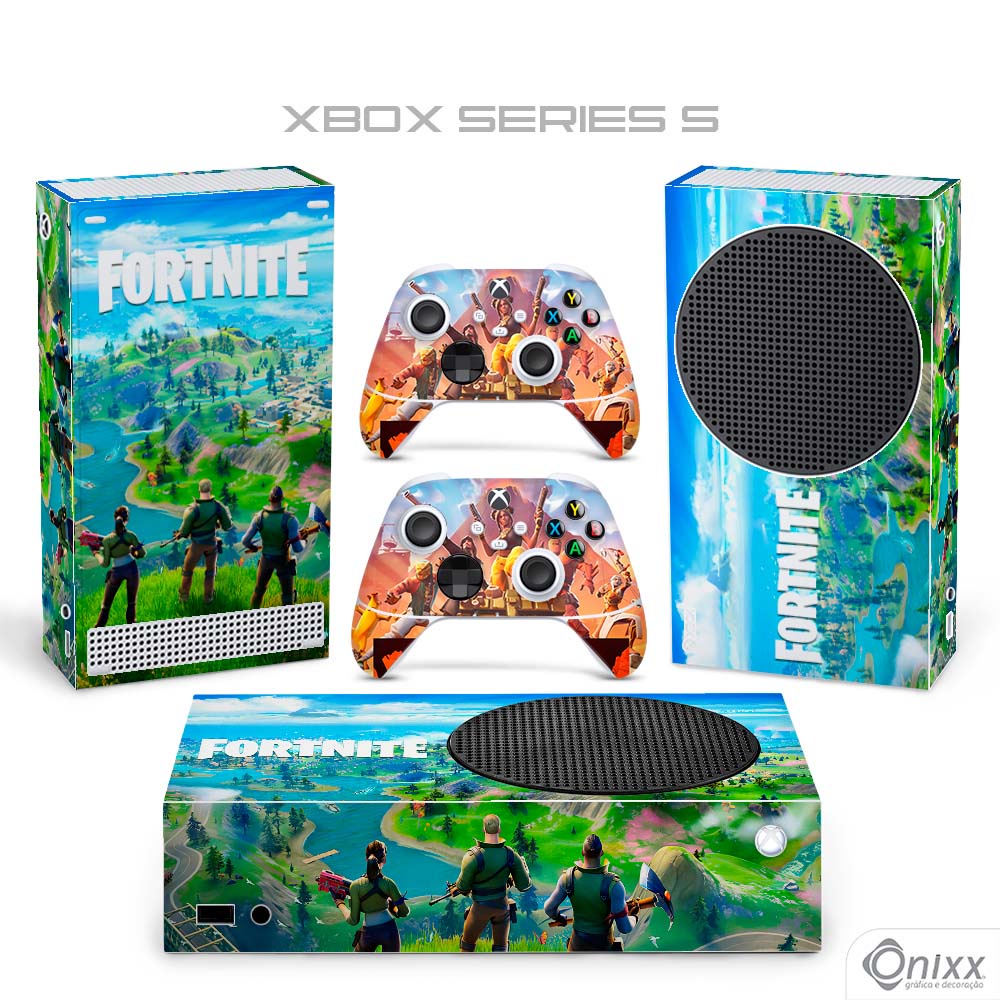 Skin XBOX Series S Adesiva Fortnite