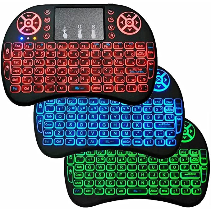 Mini Teclado Sem Fio Iluminado Touch 3 Cores Led Tv Box, | Shopee Brasil Mini Teclado Sem Fio Iluminado Touch 3 Cores Led Tv Box, | Shopee Brasil