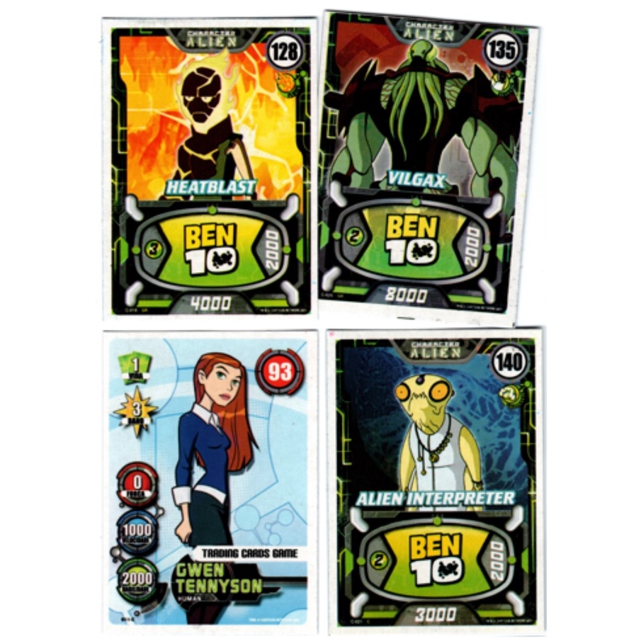 CARD BEN 10 - 400 Card Ben 10 Cartinhas Ben 10 Cards Ben 10 Card Ben10 ...