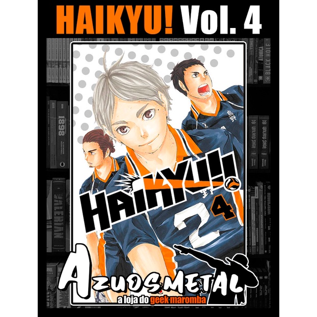 Haikyu! - Vol. 4 [Mangá: JBC] | Shopee Brasil