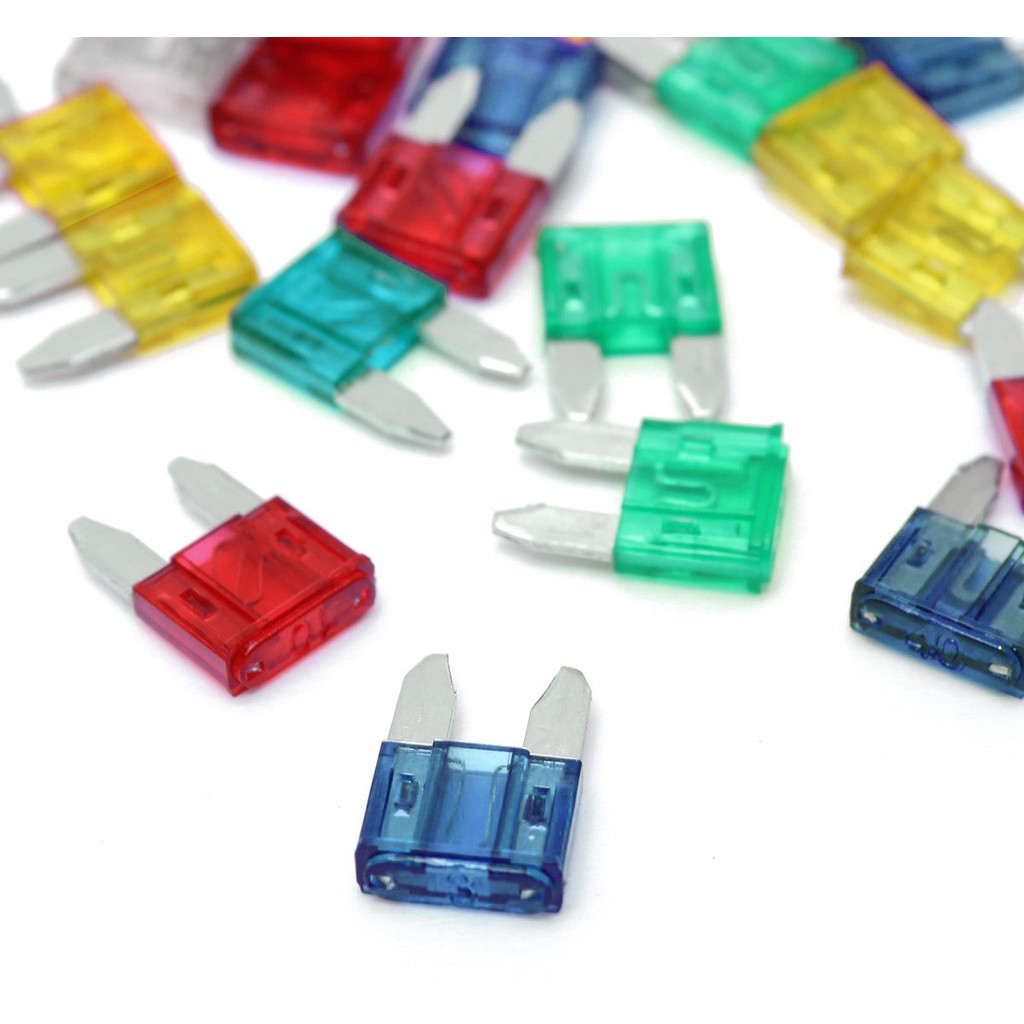Kit Fusível Mini Com Estojo - 10a 15a 20a 25a 30a - 50 Peças | Shopee ...