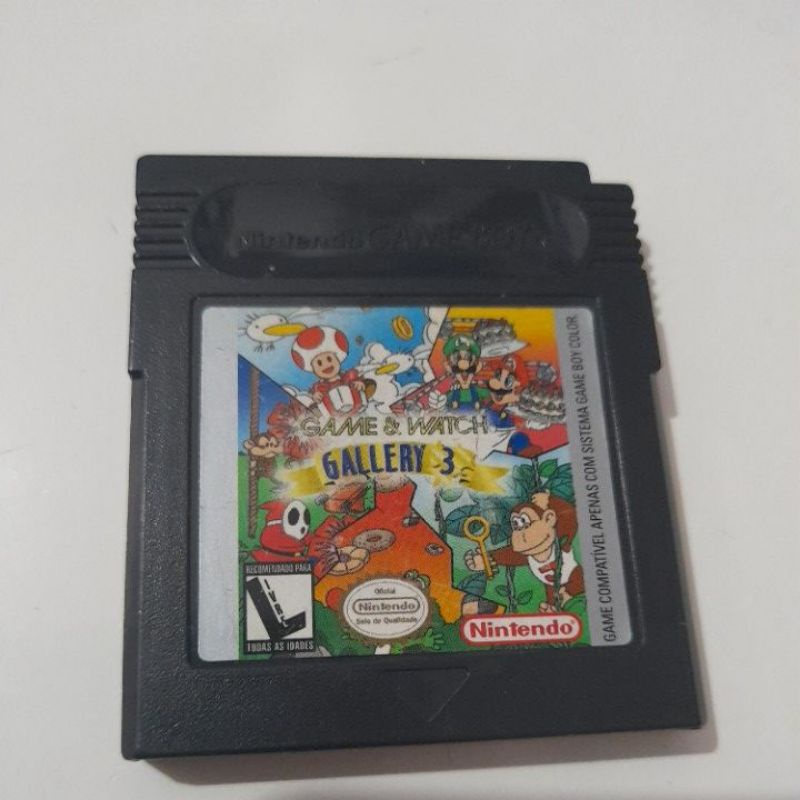 Game & Watch Gallery 3 - Game Boy Color - Original | Shopee Brasil