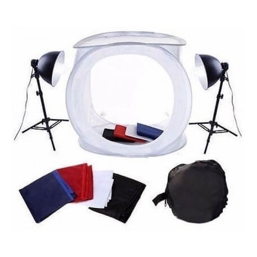 Kit Mini Estúdio Fotográfico Greika - Pk-st07 110v Ou 220v | Shopee Brasil