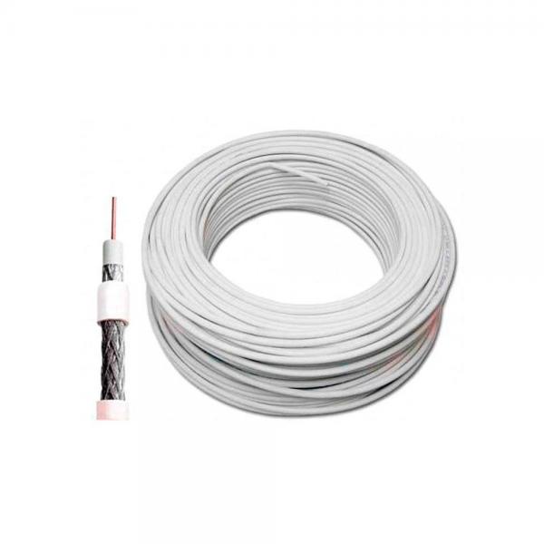 Caixa De Cabo Coaxial Rg6 60% Malha 100 Mts net tv a cabo etc ...