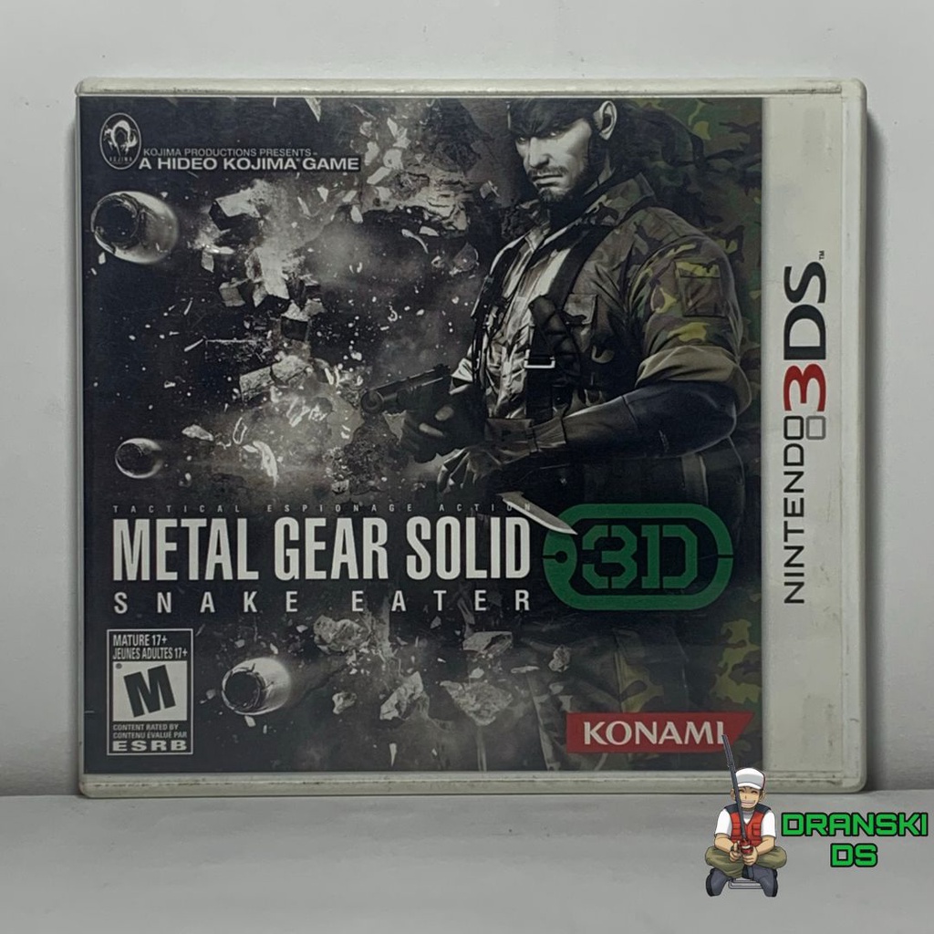 Metal Gear Solid 3D 3DS | Shopee Brasil
