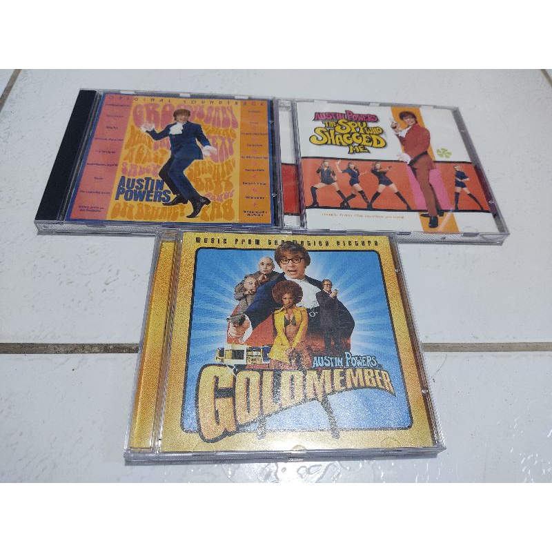 CD lote Austin Powers (Trilogia completa) | Shopee Brasil