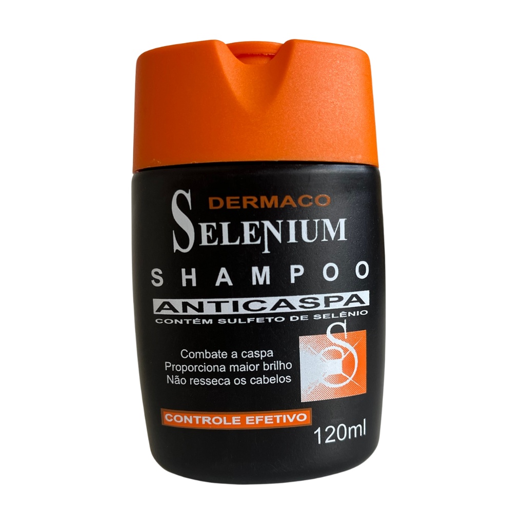 Shampoo Anticaspa Selenium Dermaco 120ml | Shopee Brasil