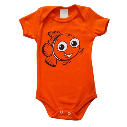 Body Bebê Nemo Temático Infantil Mesversário | Shopee Brasil
