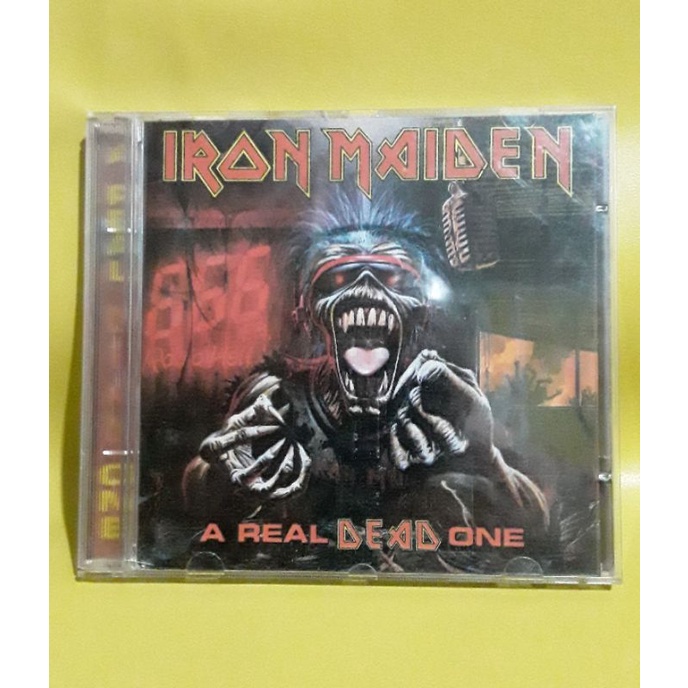 Cd Iron Maiden-A Real Dead One com poster | Shopee Brasil