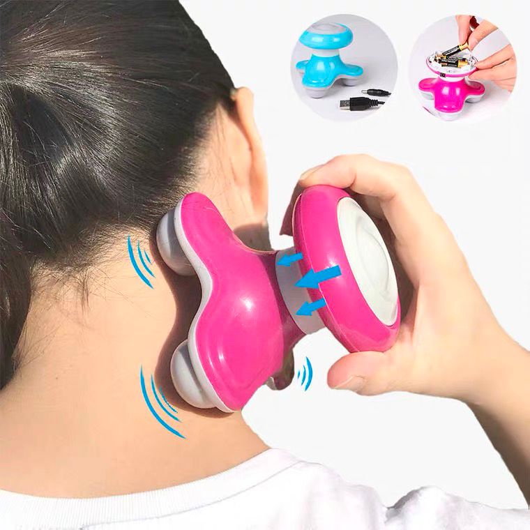 Mini Massageador Portátil Corporal para Relaxamento Tensão Elétrico USB ...