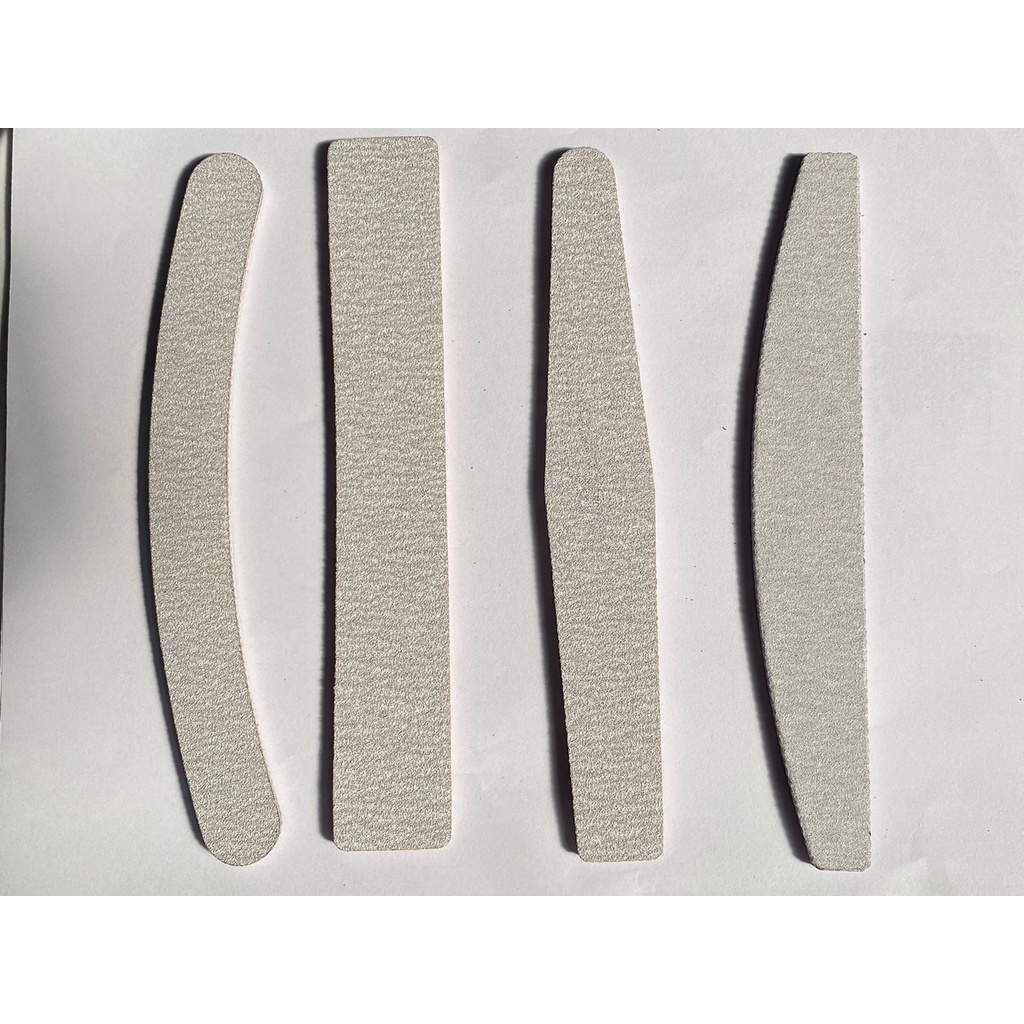 Lixa 100/180 Unhas De Gel Profissionais Porcelana E Fibra | Shopee Brasil