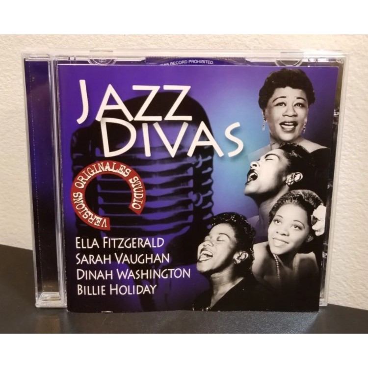 CD Jazz Divas - Ella Fitzgerald Sarah Vaughan Billie Holiday | Shopee ...