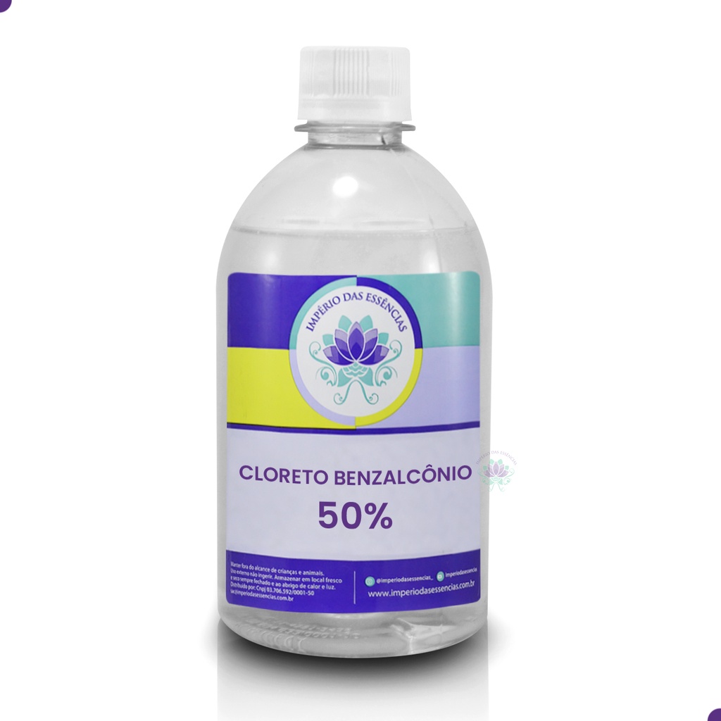 Cloreto Benzalcônio 50% (500ml) | Shopee Brasil