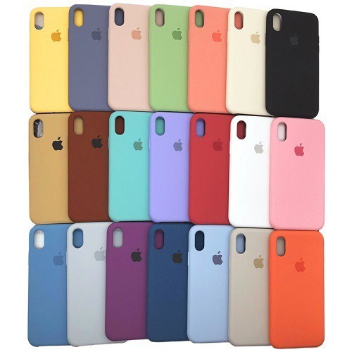 Capa Capinha Silicone IPhone XS MAX Várias cores , Ótima qualidade ...