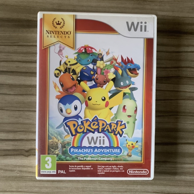 PokéPark Wii Pikachu’s Adventure Original Wii (Eur) | Shopee Brasil