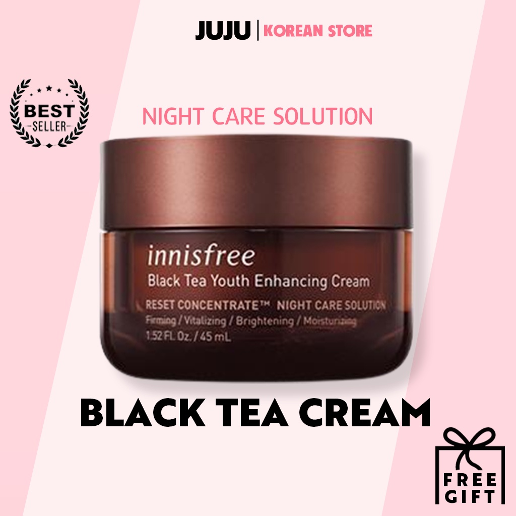 Innisfree / Black Tea Cream 45ml | Shopee Brasil