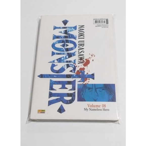 Mangá Monster Vol. 8 (Naoki Urasawa) | Shopee Brasil