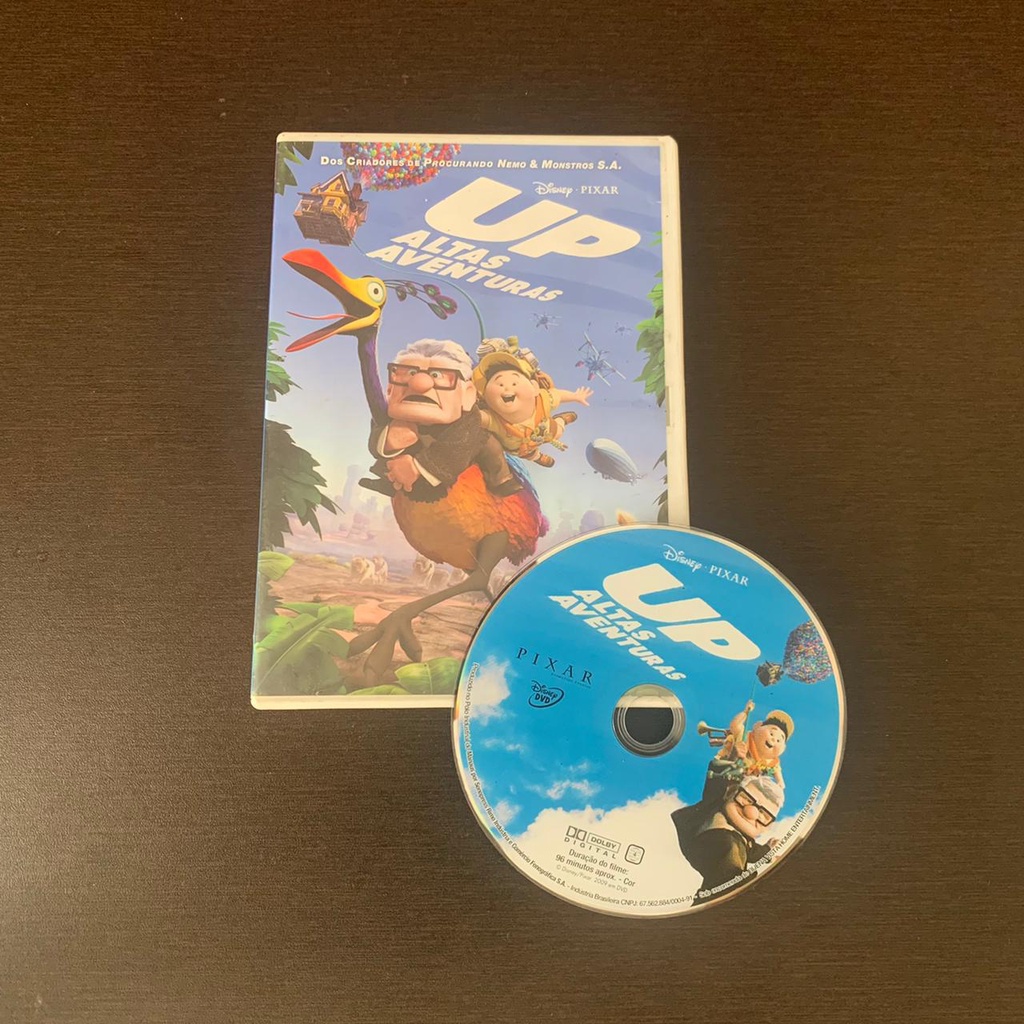 DVD: Up Altas Aventuras Disney Original Usado | Shopee Brasil