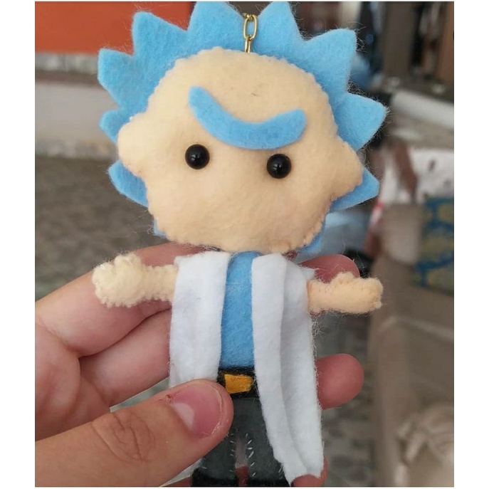 Bonequinho Ricky desenho Ricky and Morty. | Shopee Brasil