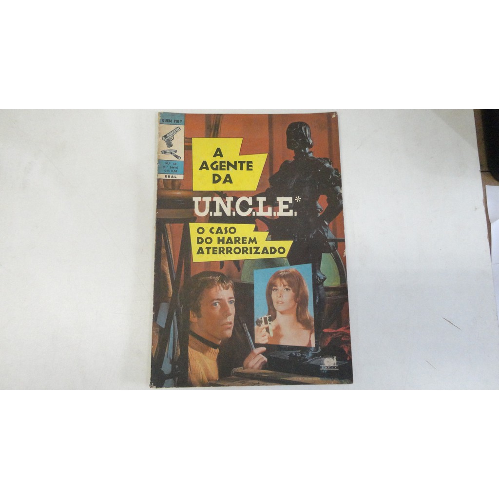 quem foi nº 10 a agente da uncle ed. ebal | Shopee Brasil