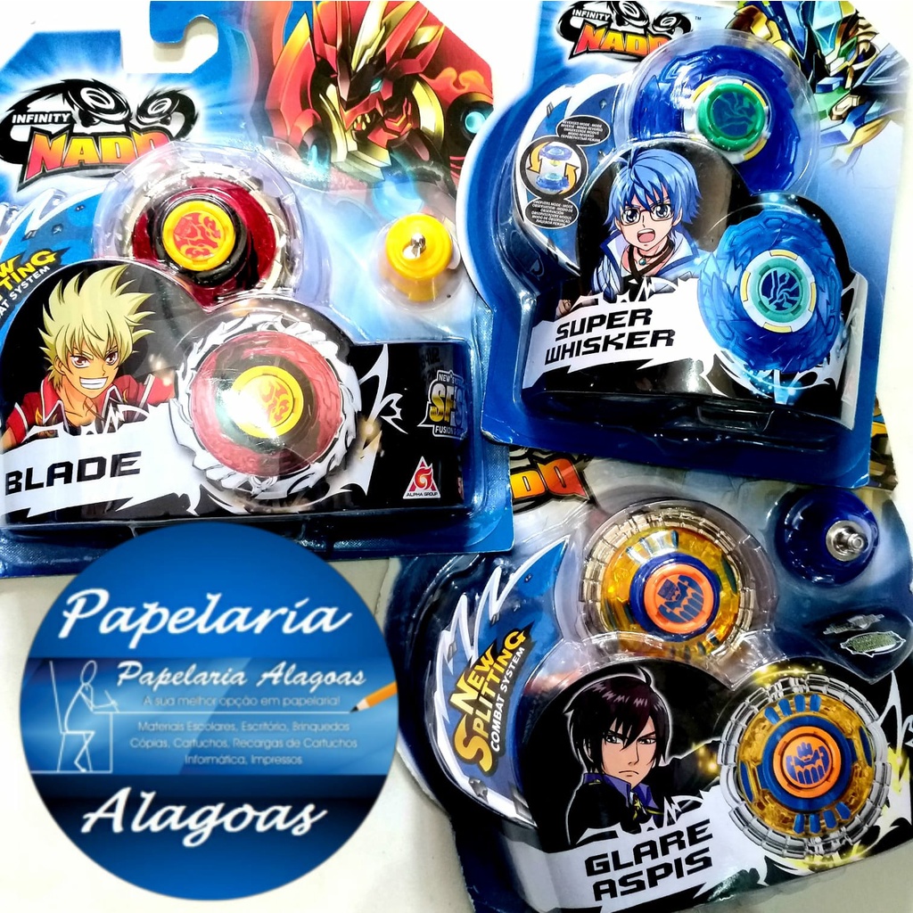Beyblade Infinity Nado - New Splitting | Shopee Brasil