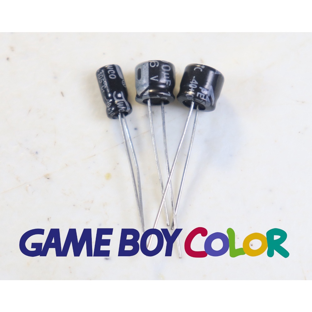 Kit de Capacitores do Game Boy Color | Shopee Brasil