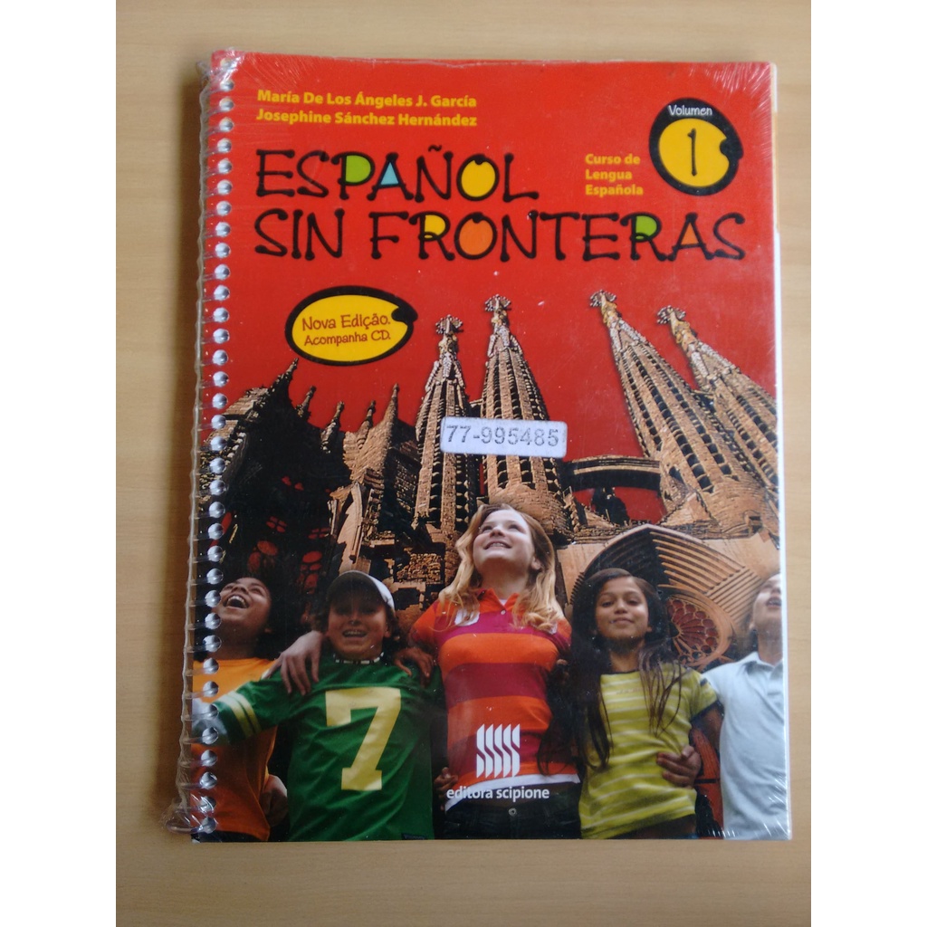 Livro Espanol Sin Fronteras Volumen 1 Scipione Espanhol 909p | Shopee Brasil