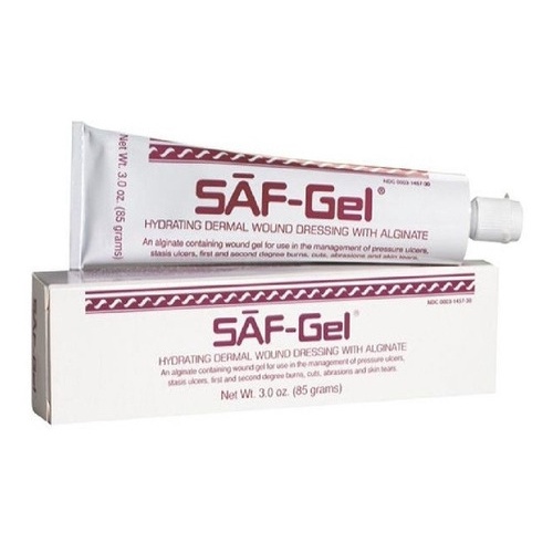 Pomada Saf-gel Queimaduras Escaras Feridas Úlceras De Pressão 85g ...