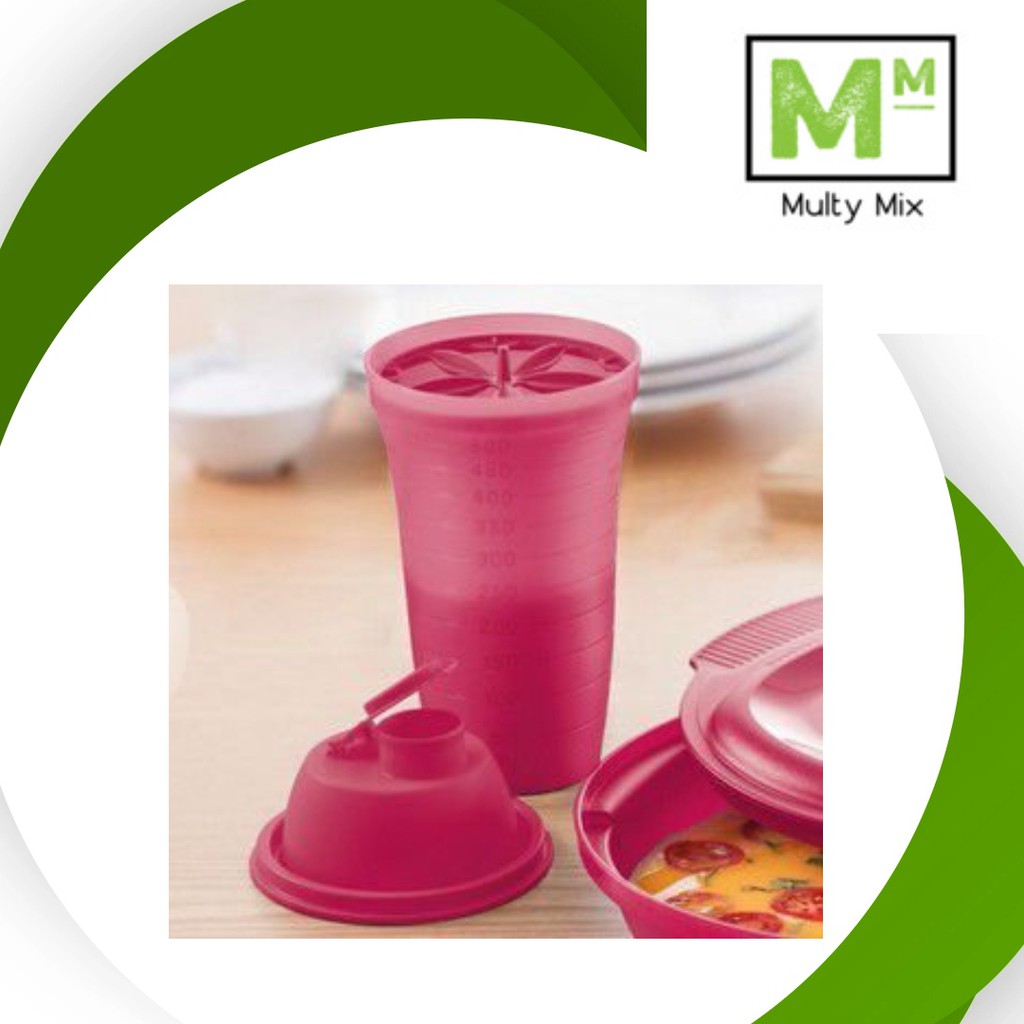 TUPPERWARE QUICK SHAKE II VERMELHO 500ML | Shopee Brasil