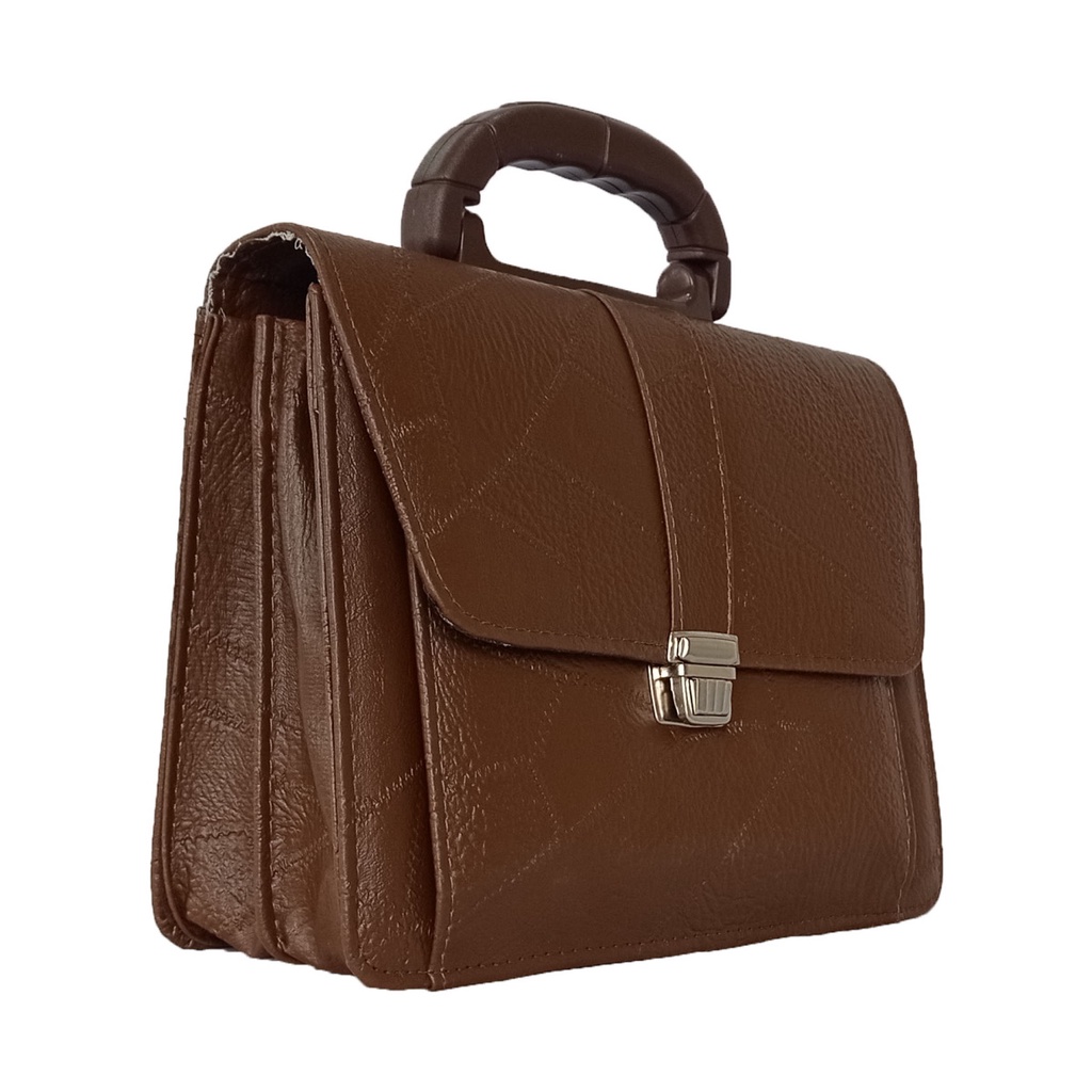 Pasta Bolsa CCB Capanga AP Costurado Marrom 2 R1808 | Shopee Brasil