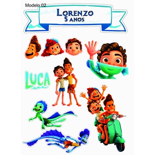 Topo de Bolo / Topper para bolo tema - Lucca | Shopee Brasil