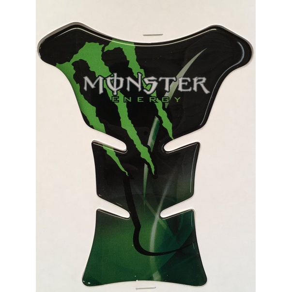 Emblema Adesivo Tank Pad Monster Garra Verde Vinil Resinado | Shopee Brasil