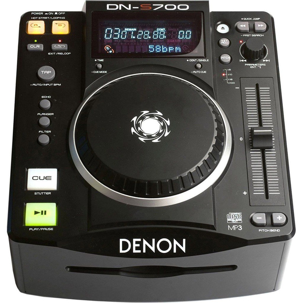 CDJ Denon DN-S700 Tabletop CD/MP3 Player Disc para DJ Compacto | Shopee ...