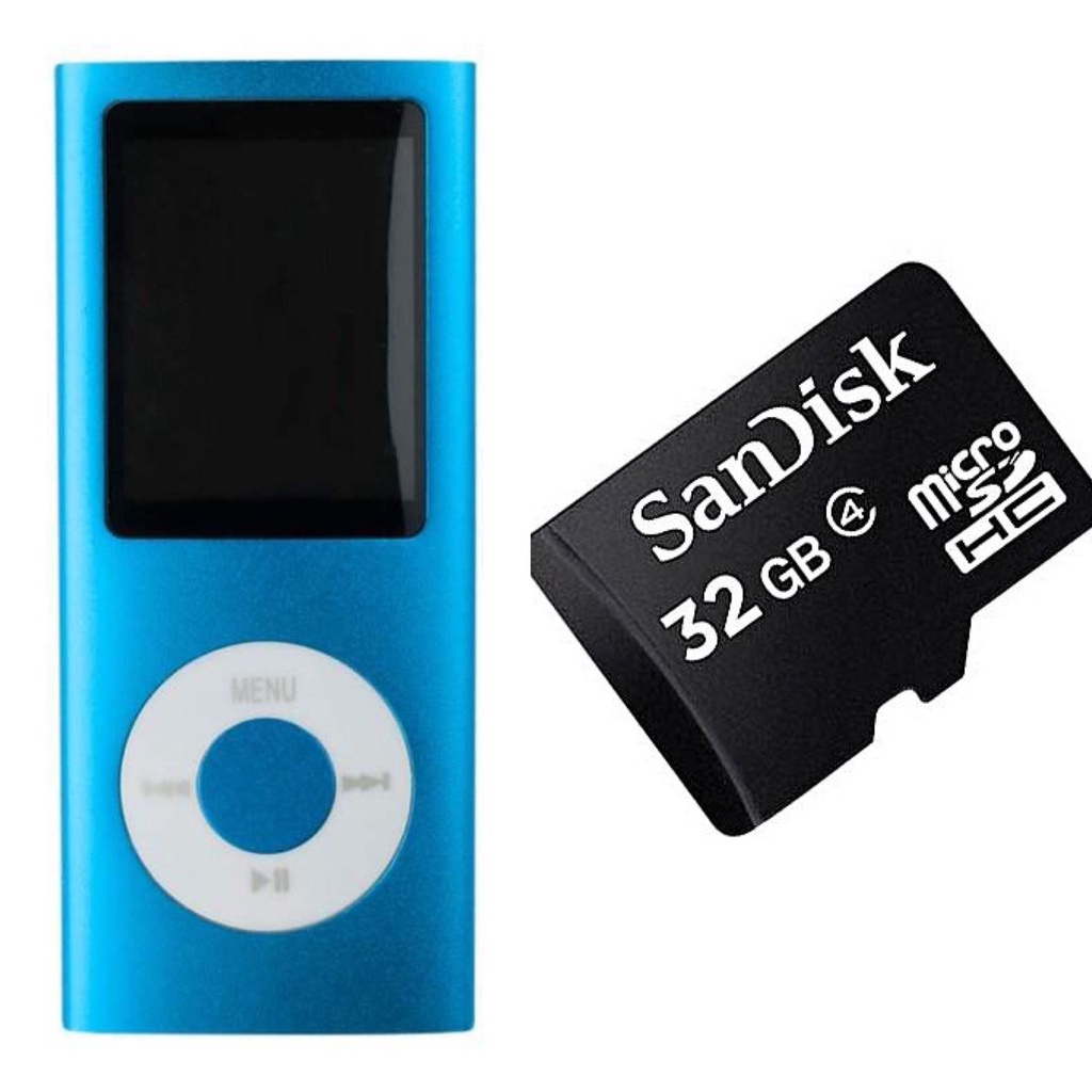 Mp4 Player Multimídia Stereo Rádio Fm Suporta Até 32gb | Shopee Brasil