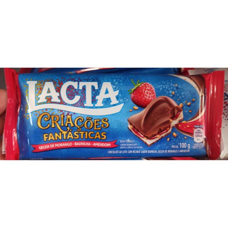 Barra de Chocolate Lacta de 80g | Shopee Brasil