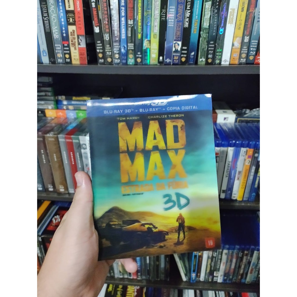 Blu-ray Madmax 3D e 2D (original) | Shopee Brasil