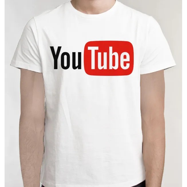 Camiseta Youtube Logo Site Youtuber Yt Youtuber Camisa Blusa | Shopee Brasil