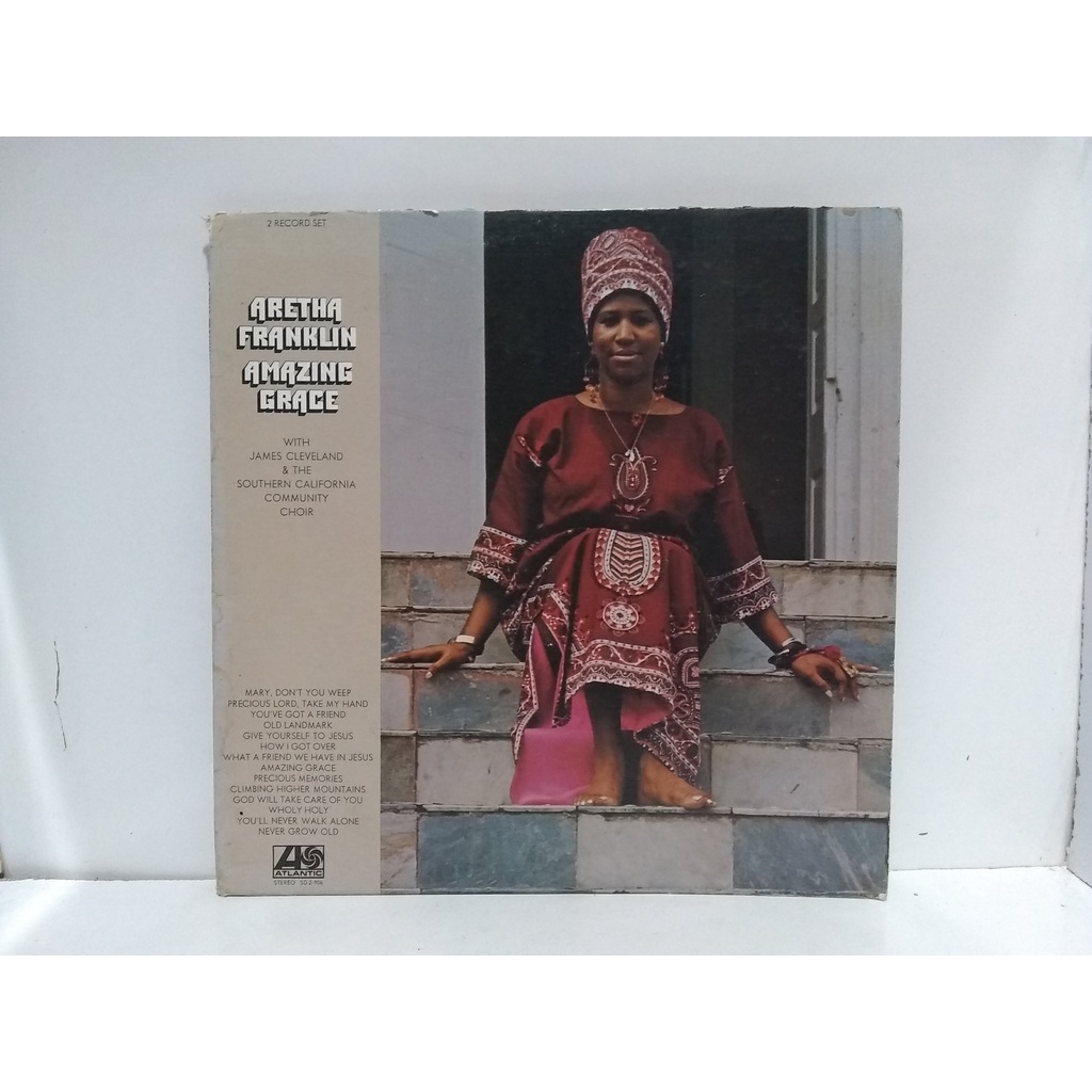 Lp Aretha Franklin - Amazing Grace | Shopee Brasil
