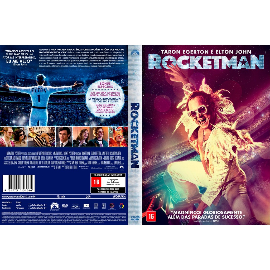 rocketman dvd original lacrado | Shopee Brasil
