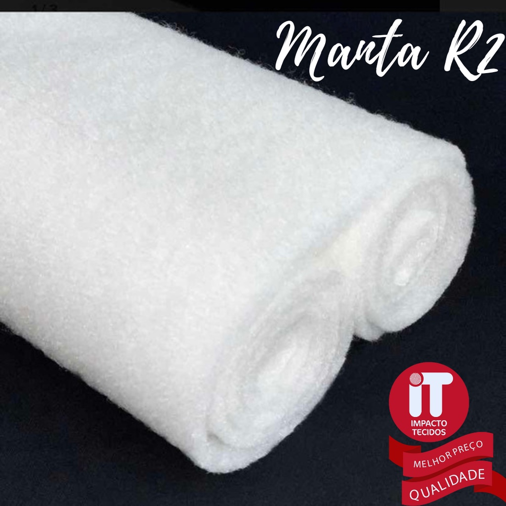 Manta Acrílica R2 - 193gr - 50cm X 1,5mt | Shopee Brasil