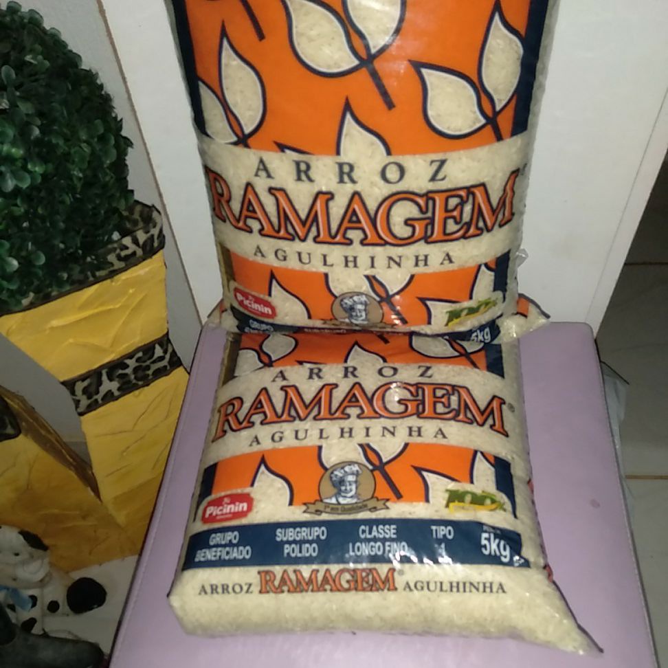 Arroz Ramagem agulhinha tipo 1 - 5 kg | Shopee Brasil