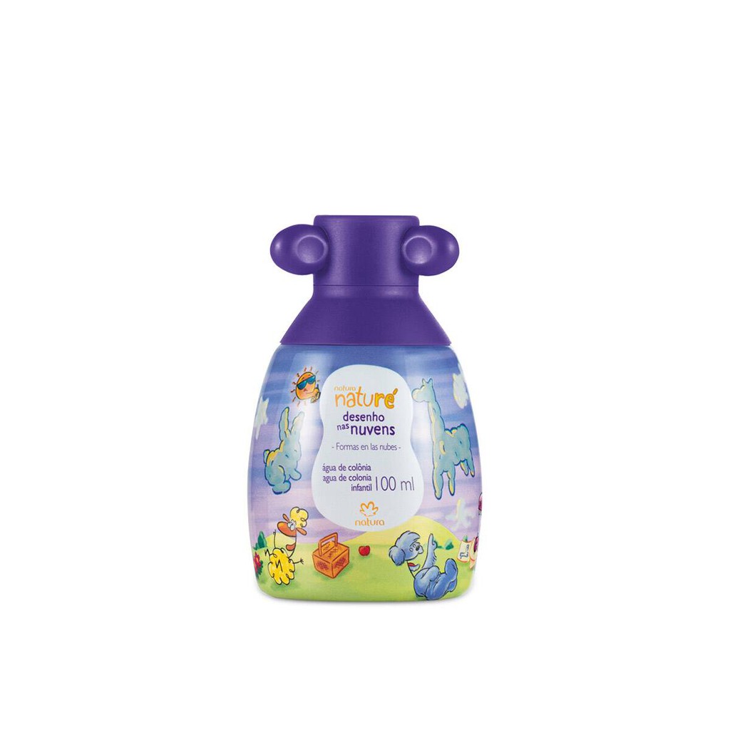 Perfume Infantil Natura Meninas e Meninios Desenho nas Nuvens 100ml ...