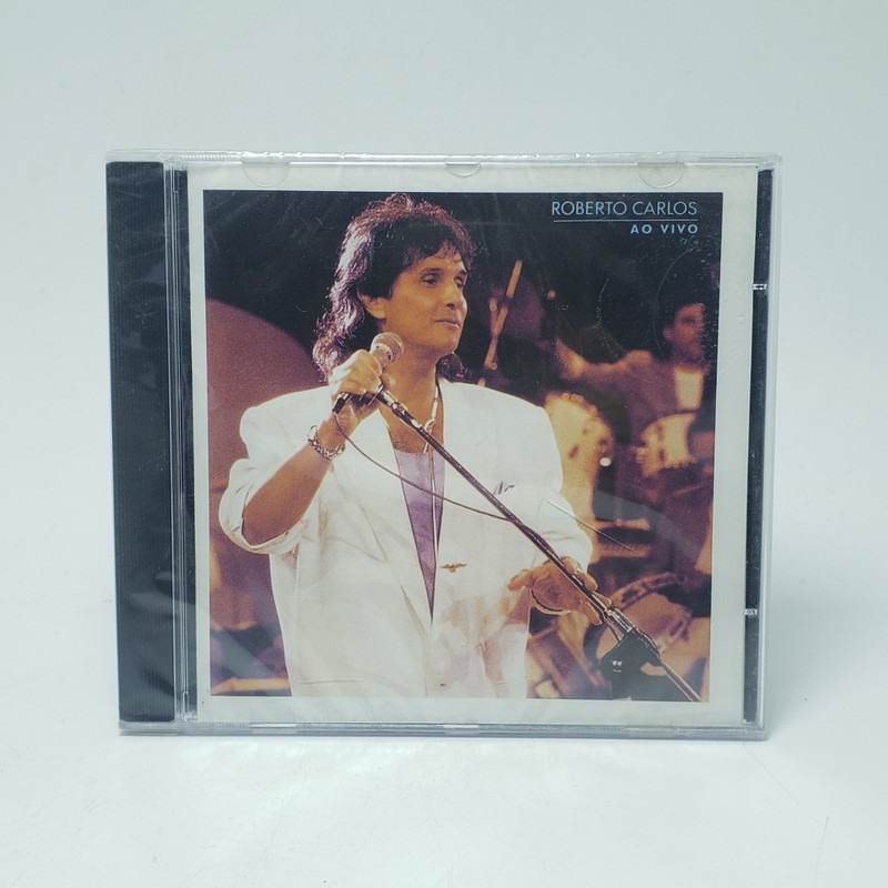 Cd Roberto Carlos - Ao Vivo 1988 Original Lacrado | Shopee Brasil