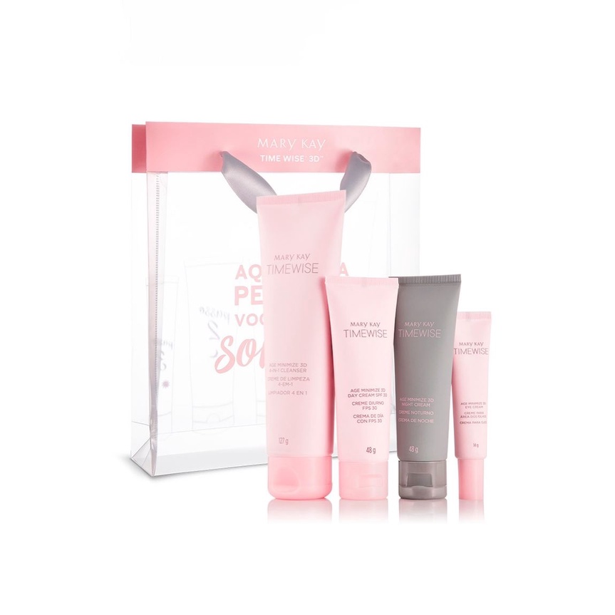 Kit TimeWise 3d Anti-idade Pele Mista A Oleosa Mary Kay | Shopee Brasil