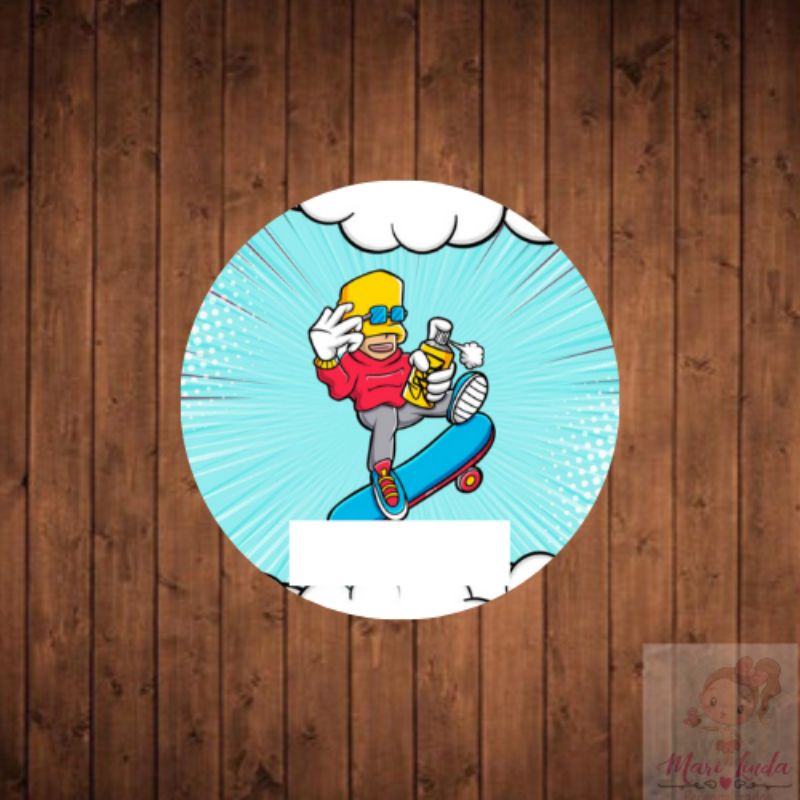 adesivo personalizado skate 5x5 | Shopee Brasil