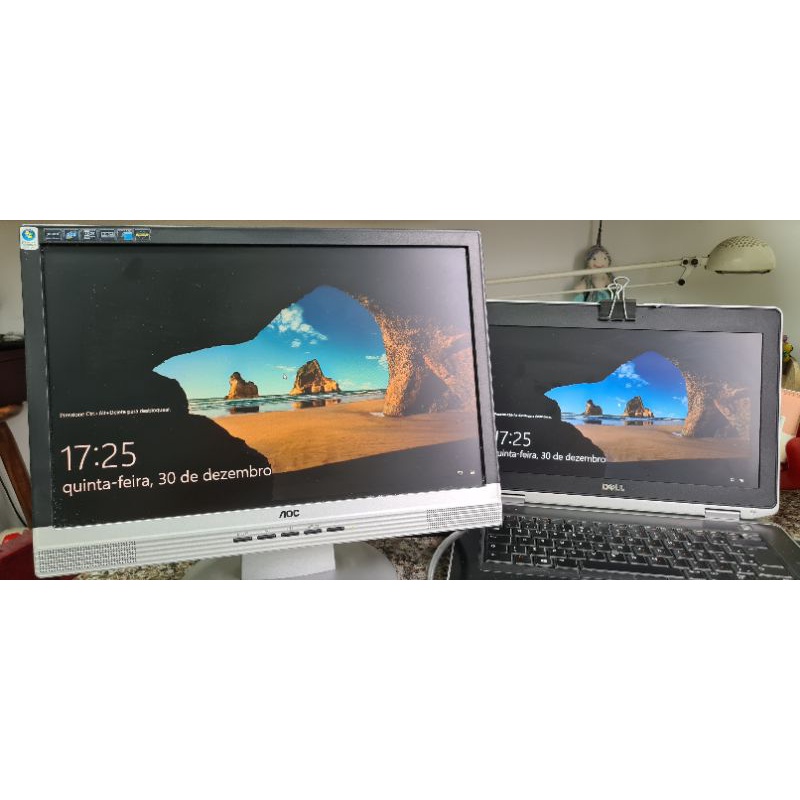 Monitor LCD marca AOC tam.17 Pol. Mod. TFT17W80PSA | Shopee Brasil