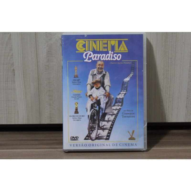 DVD Cinema Paradiso Lacrado | Shopee Brasil