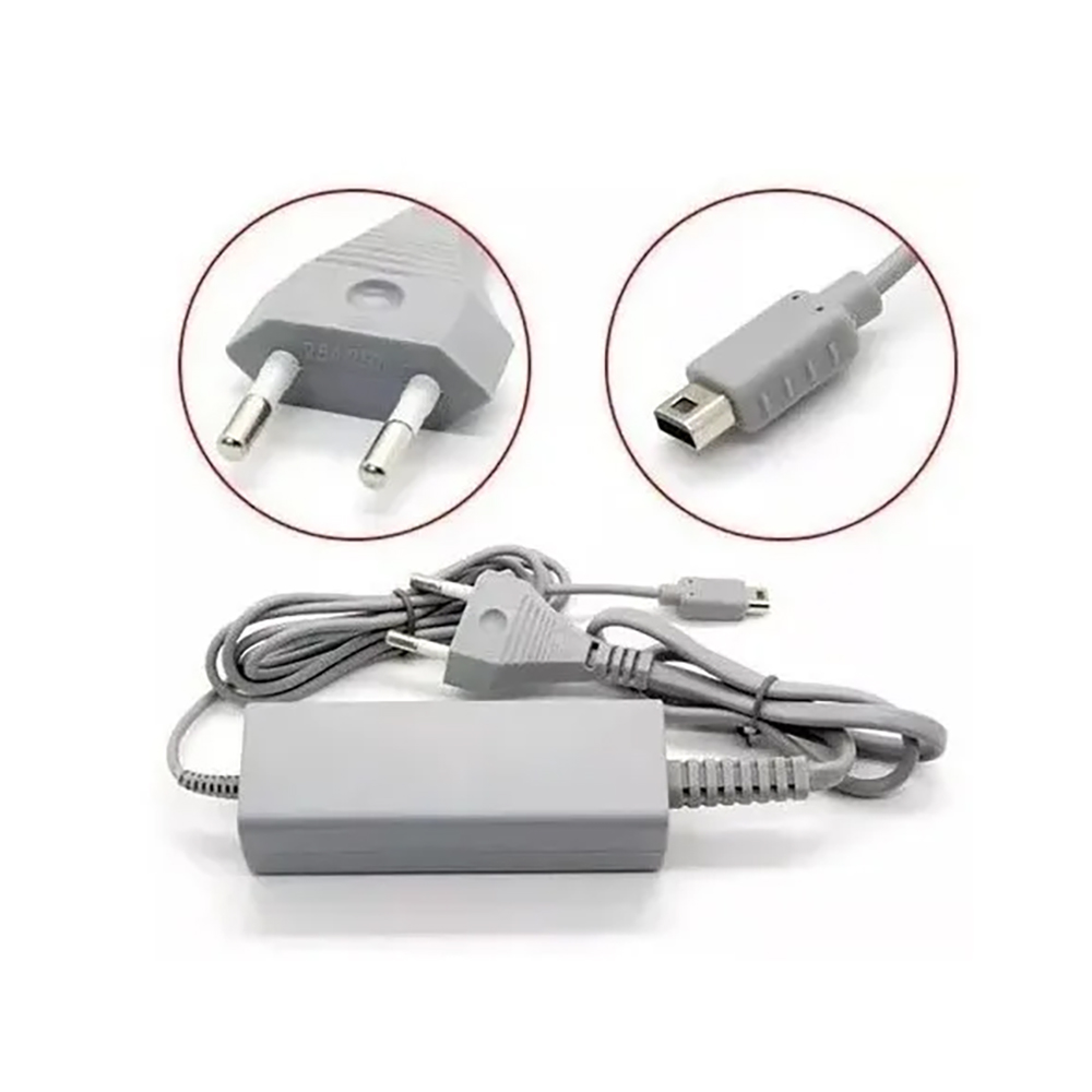 Carregador Para Nintendo Gamepad Wii U Bivolt